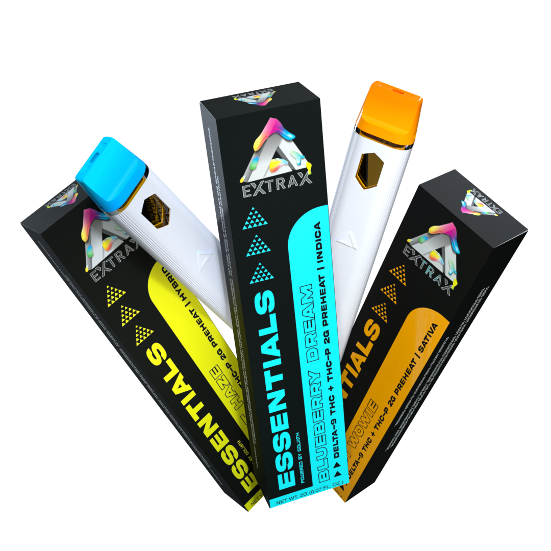 Delta Extrax Essentials by Goliath | Delta-9 + THCP Preheat Device + P