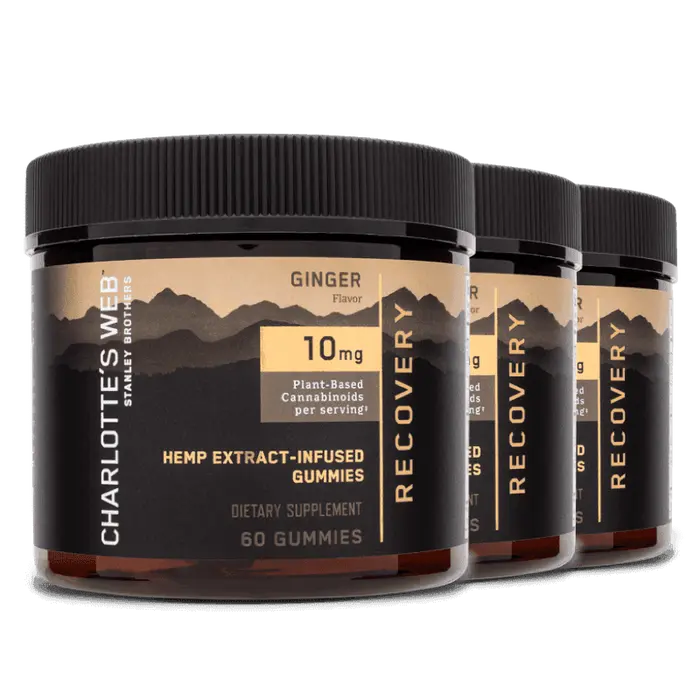 CBD Gummies For Recovery 3 Pack 60CT | Charlotte's Web