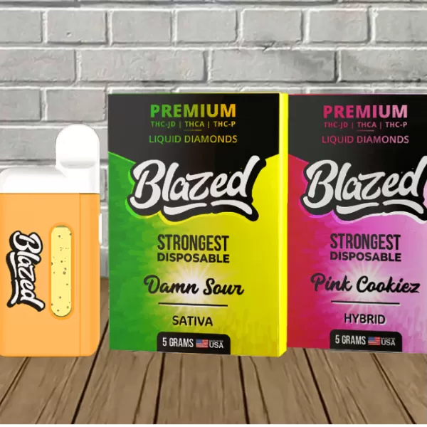 Blazed THCa + THCP Liquid Diamonds Disposable 5g